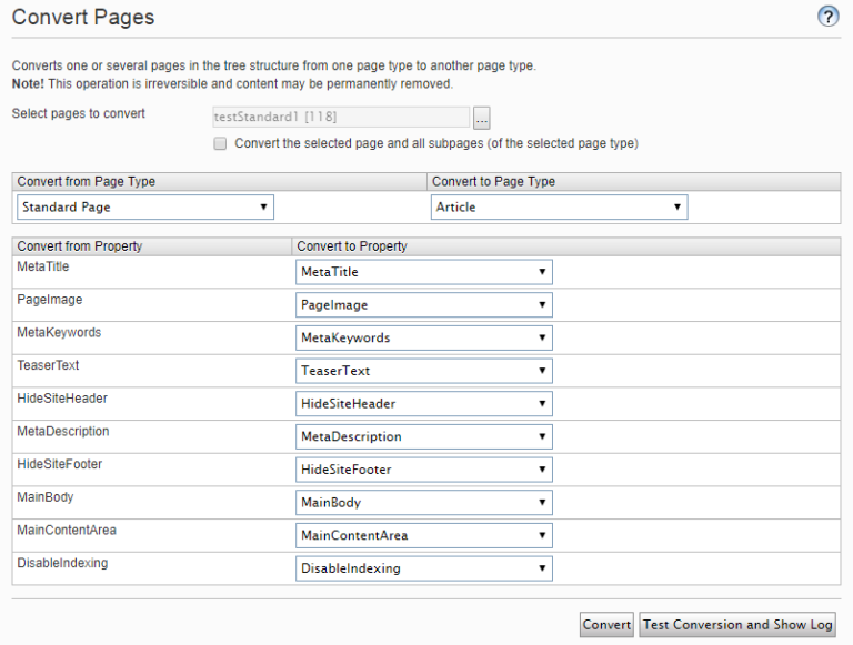 Converting pages in edit mode - Grzegorz Wiecheć